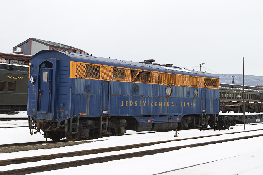 Railway Preservation News • View topic - To "B" continued... CNJ "B" unit is at Steamtown